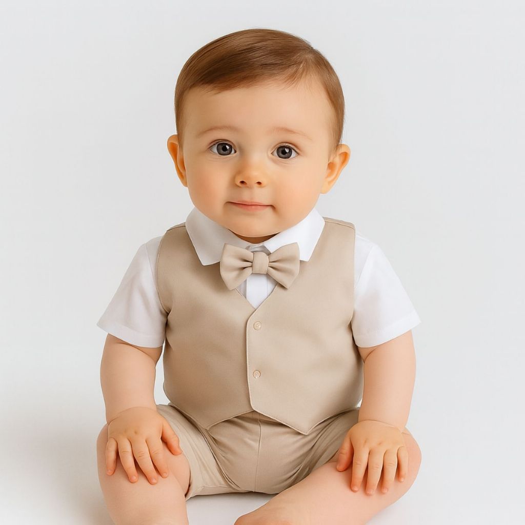 Conjunto Bebê Para Batizado Menino Samuel Roupas De Bebês Conjuntos ...