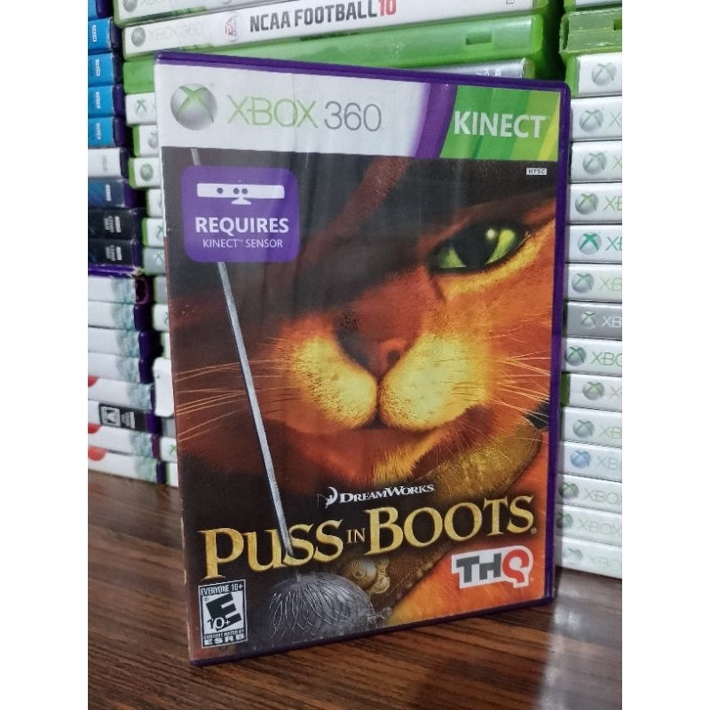 Jogo Gato De Botas Kinect - Xbox 360 | Shopee Brasil