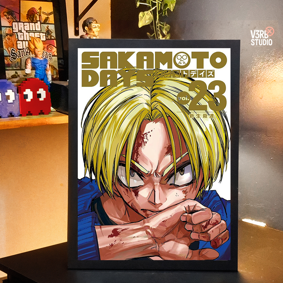 Poster Quadro anime Sakamoto Days - Quadro Decorativo - Shin - Taro ...