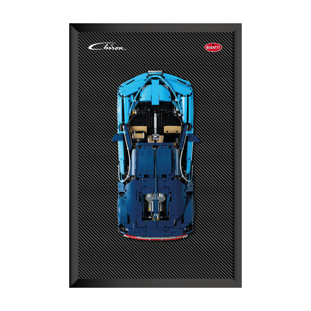 Quadro Decorativo Expositor Para Lego F1 Technic Bugatti 42151 | Shopee ...