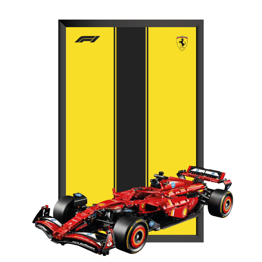 Quadro Decorativo Expositor Para Lego F1 Technic™ - Ferrari SF-24 F1 ...
