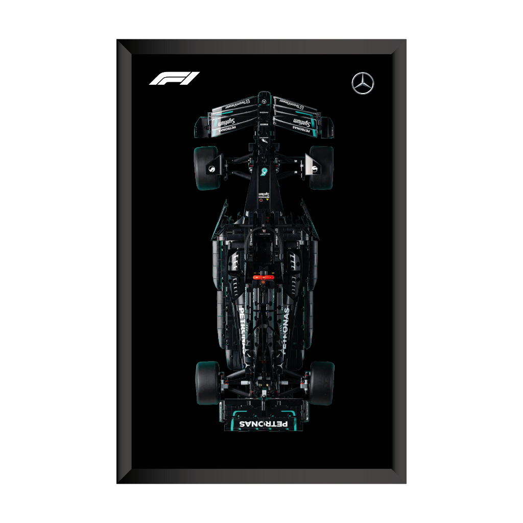 Quadro Decorativo Expositor Para Lego F1 Technic™ - Mercedes-AMG F1 W14 ...
