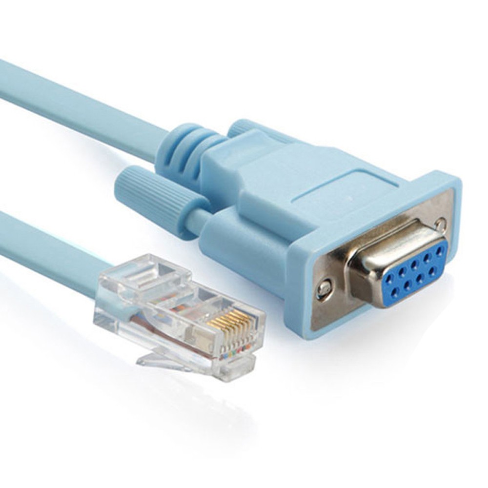 CABO SERIAL DB9 FEMEA X RJ45 CAT5E MACHO CRIMPAGEM TIA/EIA 568B P ...