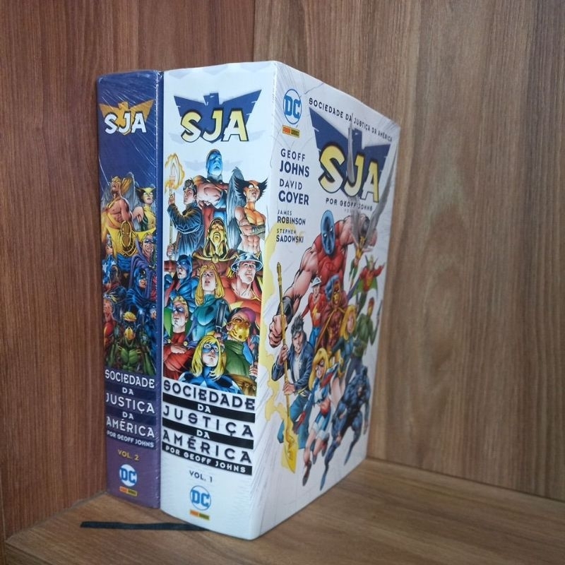 Hq Omnibus SJA (volume 1 e volume 2) | Shopee Brasil