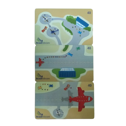 LT096 - Minis - Aviões | Série Incompleta | 3 Cartões | Cartão ...