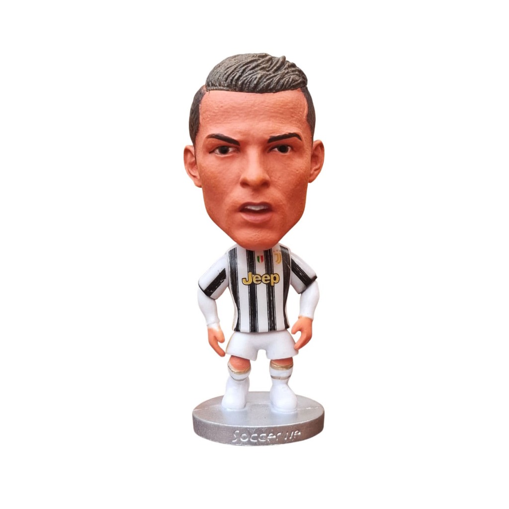 Mini Craque do Cristiano Ronaldo Juventus Soccerwe Boneco Miniatura ...