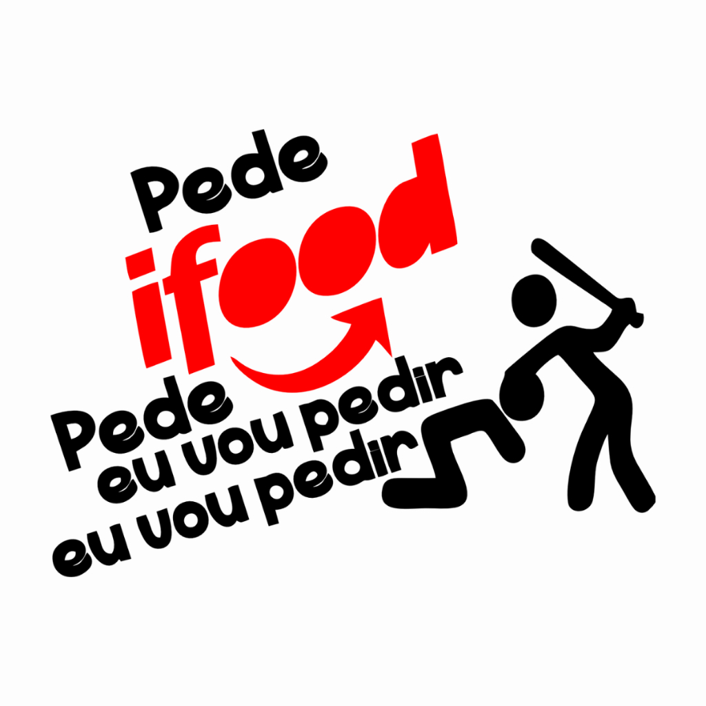 adesivo meme pedi ifood moto - motoboy - bike | Shopee Brasil