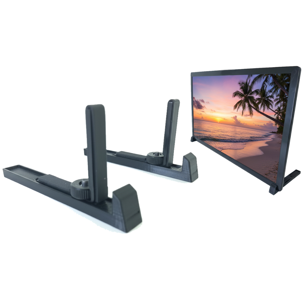 Suporte De Mesa Para Monitor Tv Ajustável De 12 Até 40 ' Pol | Shopee ...