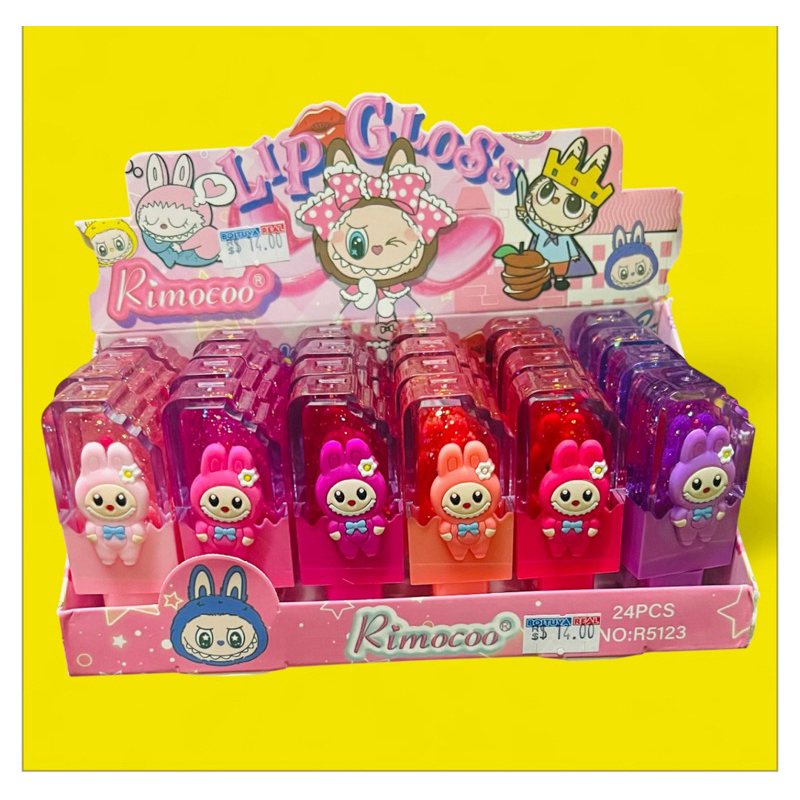 gloss LABUBU sorvetinho com brilho | Shopee Brasil
