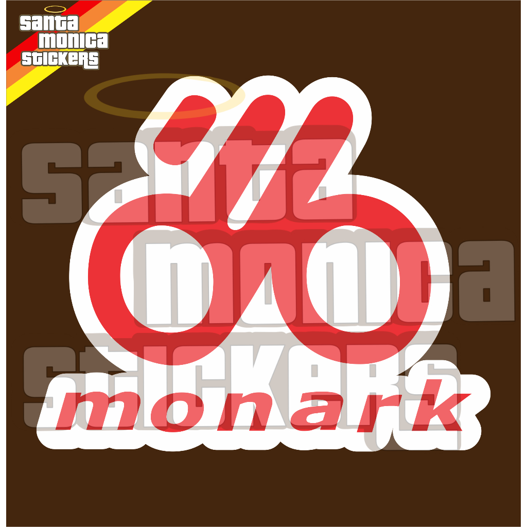 Adesivo Logo Bikes Monark | Shopee Brasil