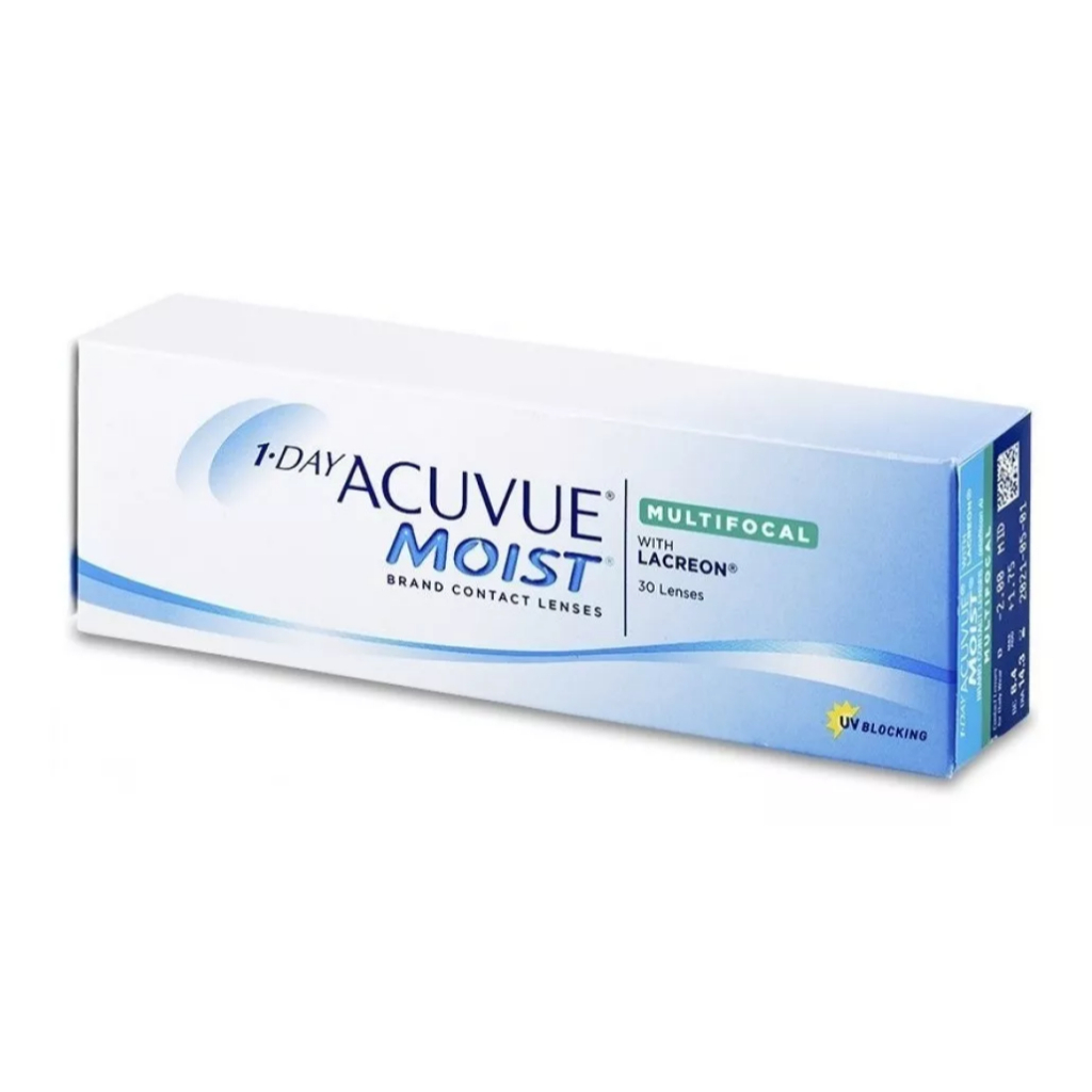 Lente De Contato 1 Day Acuvue Moist Multifocal | Shopee Brasil