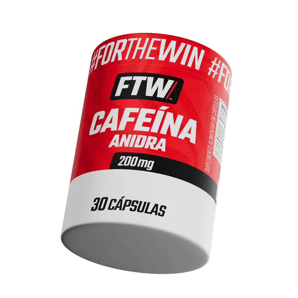 FTW Cafeína Anidra 200mg 30 Cápsulas | Shopee Brasil