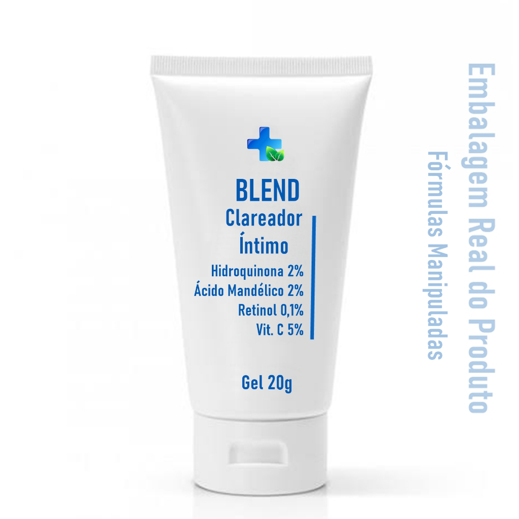 Blend Clareador intimo 20g acompanha folheto explicativo | Shopee Brasil