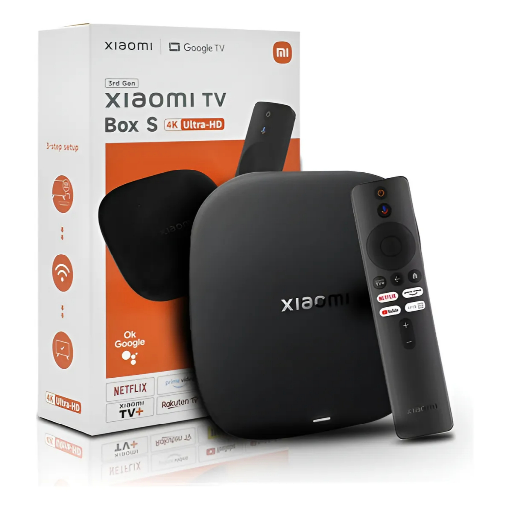 Xiaomi Mi Box S 4K Ultra HD 3ª Geração 32GB Lacrado Original 5.0 ...