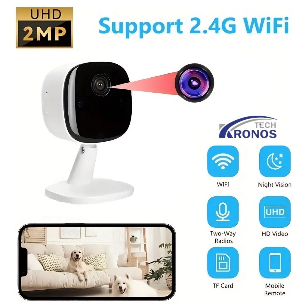 Câmera de Vídeo Full HD Wi-Fi Visão S7 mini APP ZIICAM | Shopee Brasil