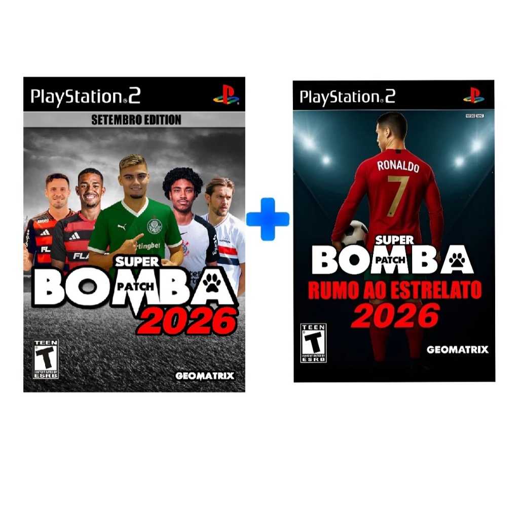 Bomba Patch 2026 + Bomba Patch 2026 com Rumo Ao estrelato PlayStation 2 ...