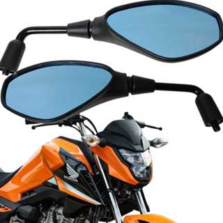 Retrovisor Bmw F800 Haste Longa Rebaixado Lente Azul Titan Fan Start ...