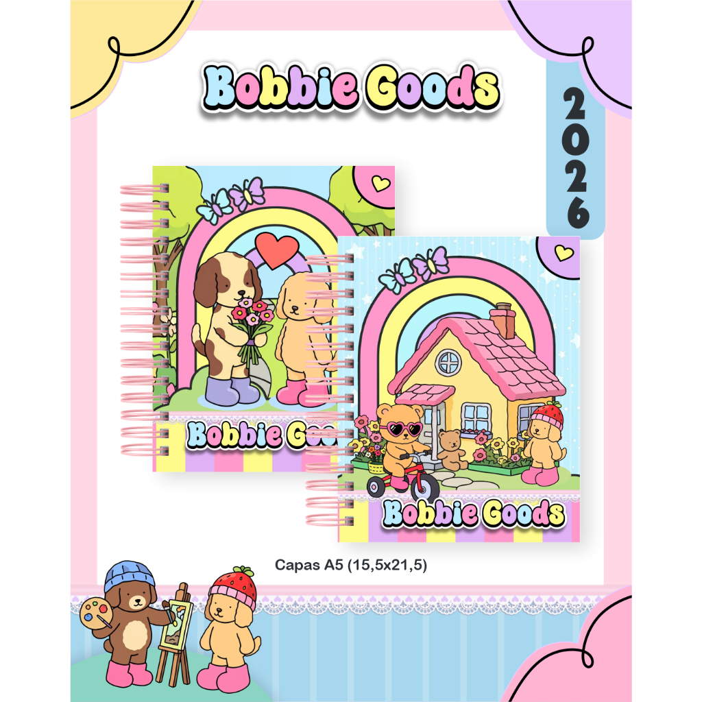 Agenda Escolar - Bobie Gods | Shopee Brasil