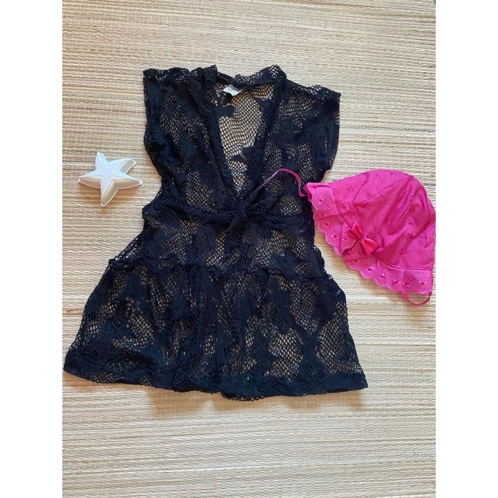 SAIDA DE PRAIA EM RENDA INFANTIL | Shopee Brasil