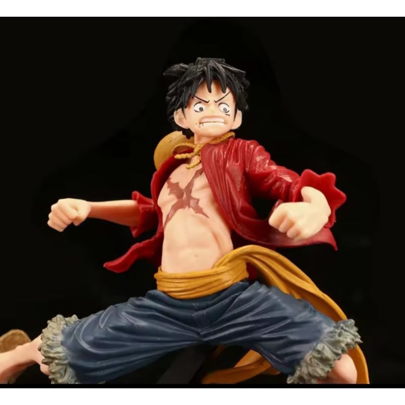 Luffy One Piece - Miniatura 18cm | Shopee Brasil