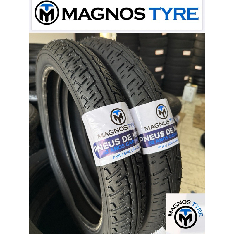 PNEU 90/90-18 TRASEIRO 2.75-18 DIANTEIRO CG TITAN E SIMILARES MAGNOS ...