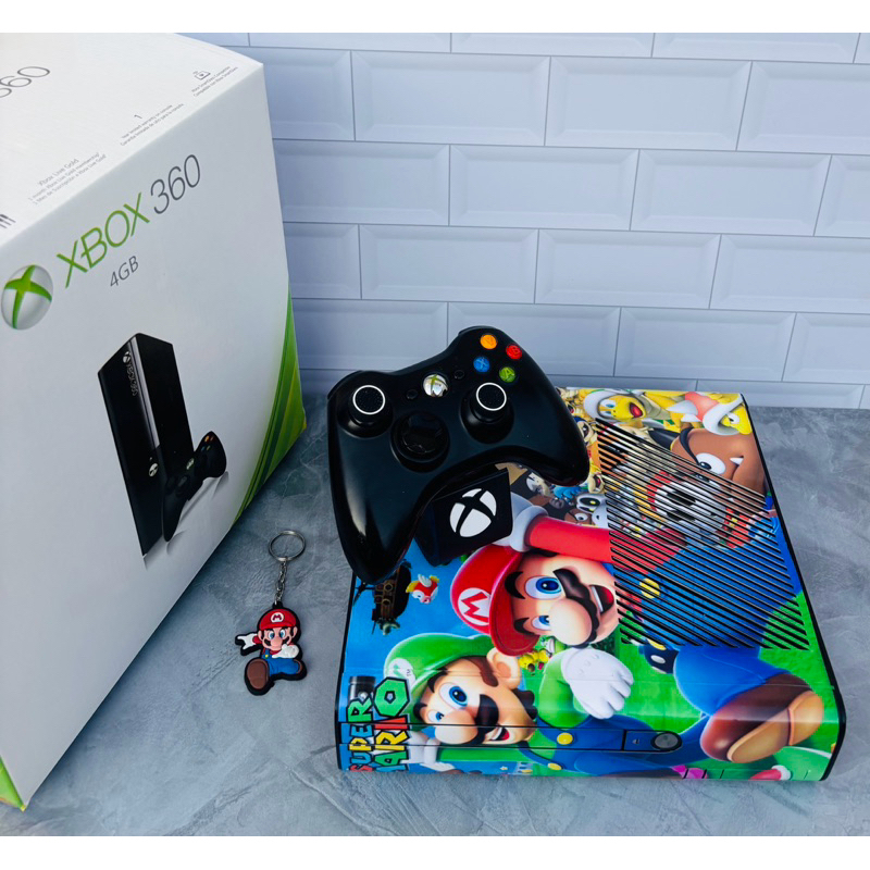 XBOX 360 MARIO CHEIO DE JOGOS COMPLETO ORIGINAL ( MAIS DE 100 JOGOS NO ...