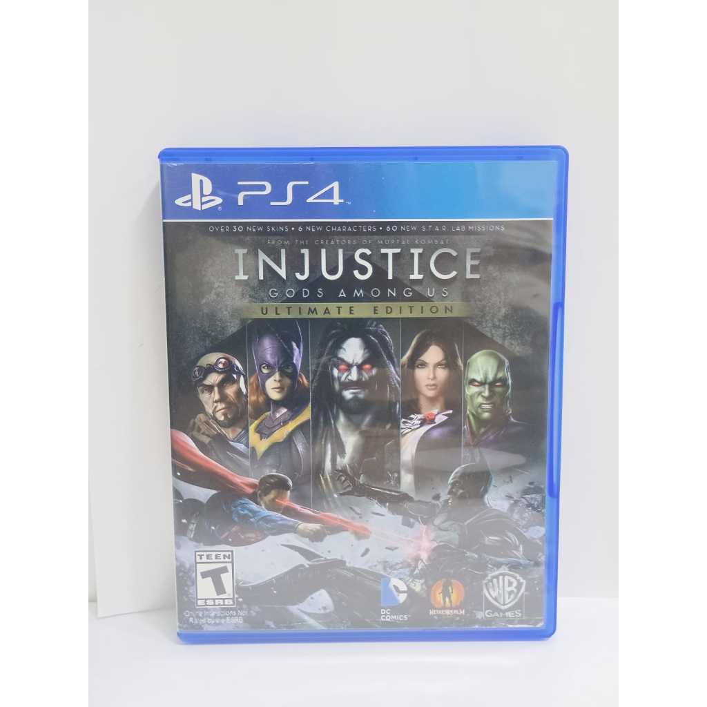 Injustice gods among us ultimate edition ps4 | Shopee Brasil