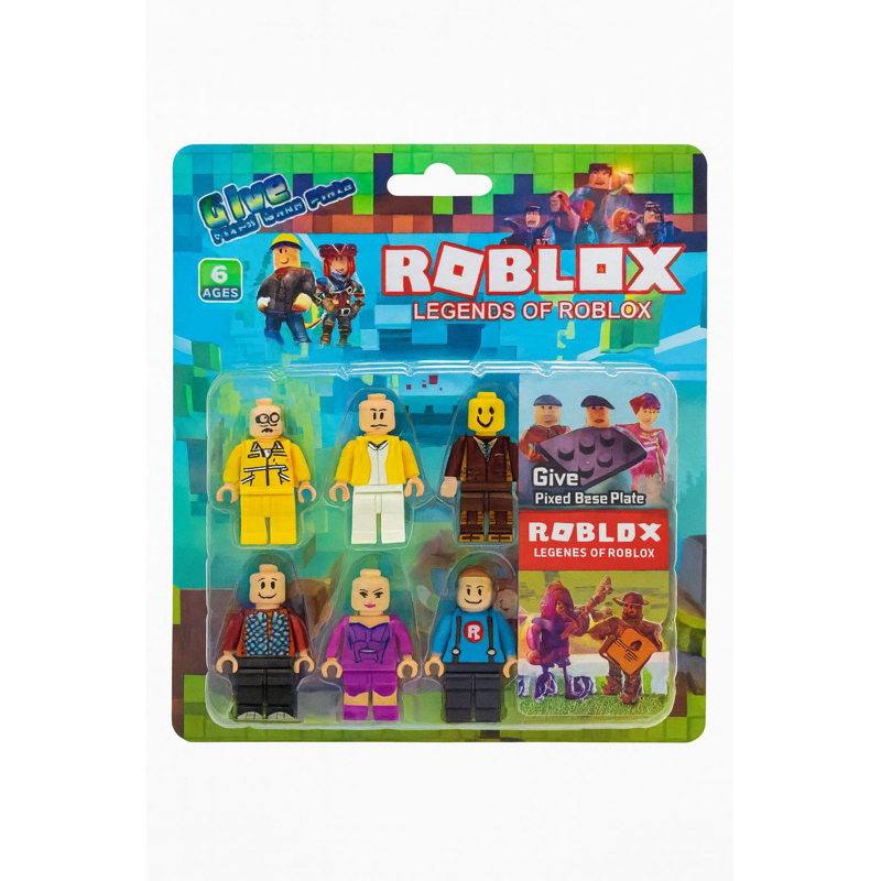 Pack Roblox Lego – 6 Bonecos Exclusivos das Lendas de Roblox | Shopee ...