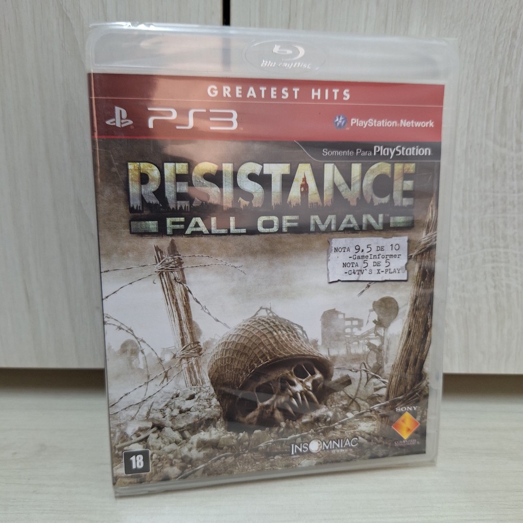 RESISTANCE FALL OF MAN [PS3] - JOGO NOVO LACRADO | Shopee Brasil