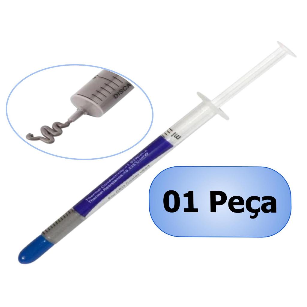 Pasta Térmica Seringa Nitrato Prata Hy510 1g Pc Cpu Gpu Ps4 | Shopee Brasil