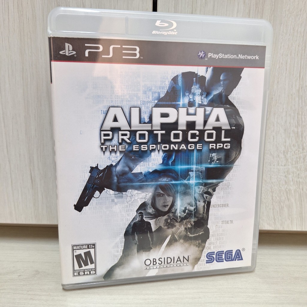 ALPHA PROTOCOL THE ESPIONAGE RPG [PS3] - JOGO ORIGINAL EM MÍDIA FISICA ...