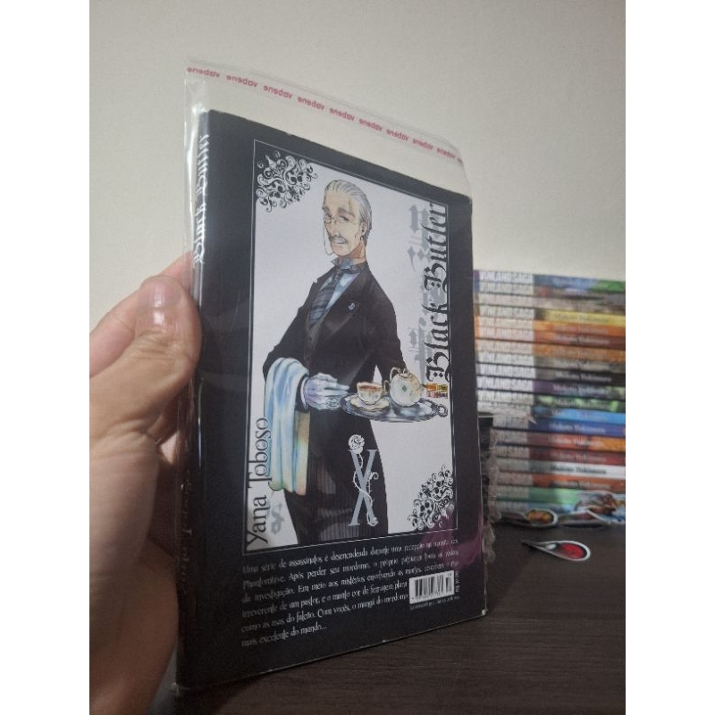 Mangá Black Butler Volume X | Shopee Brasil