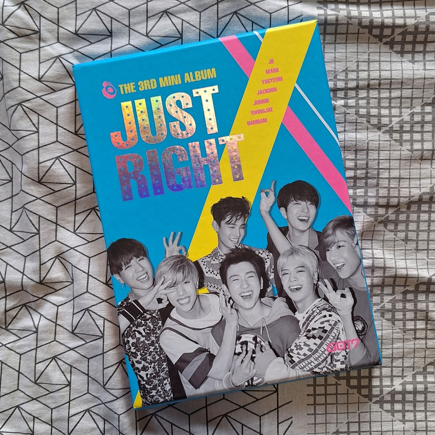 Álbum Oficial GOT7 Just Right Usado (Somente Álbum) | Shopee Brasil