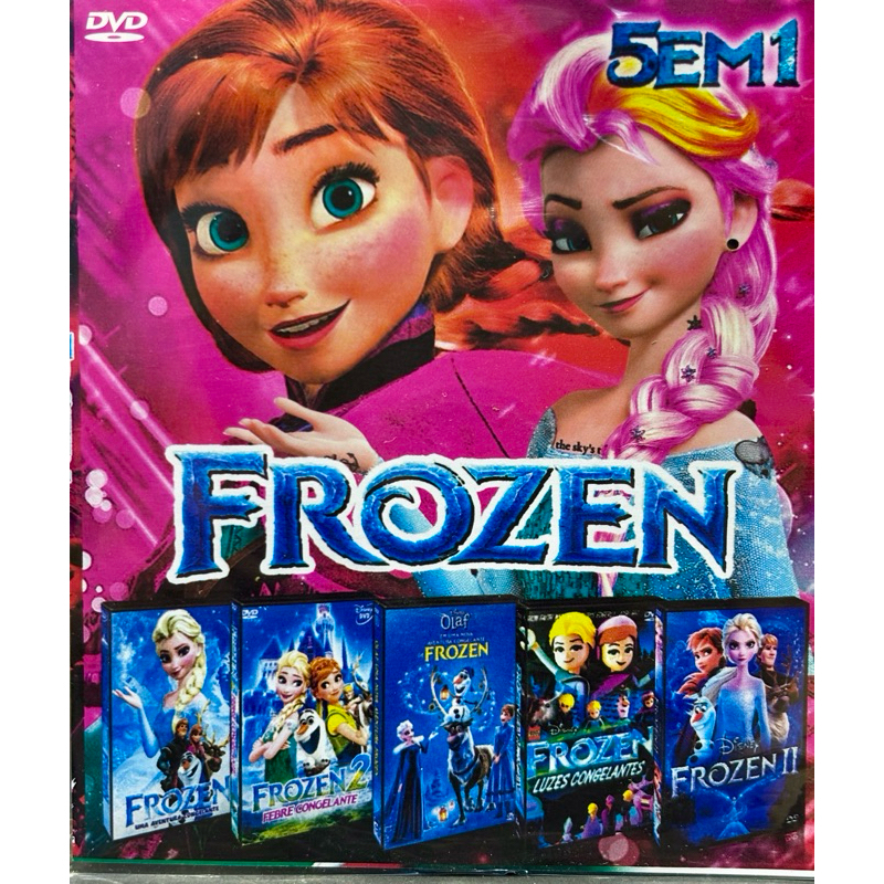 Frozen DVD coleção | Shopee Brasil
