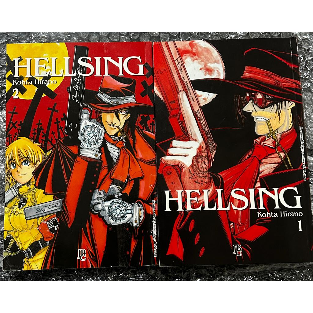 Mangá Hellsing Kohta Hirano Volume 1 e 2 | Shopee Brasil