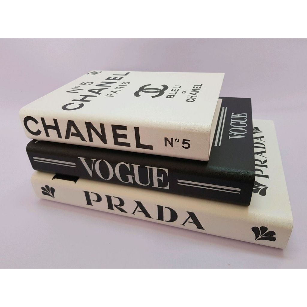 Kit 3 Box Livros Decorativos | Caixas Livro Decoração Sala Quarto ...