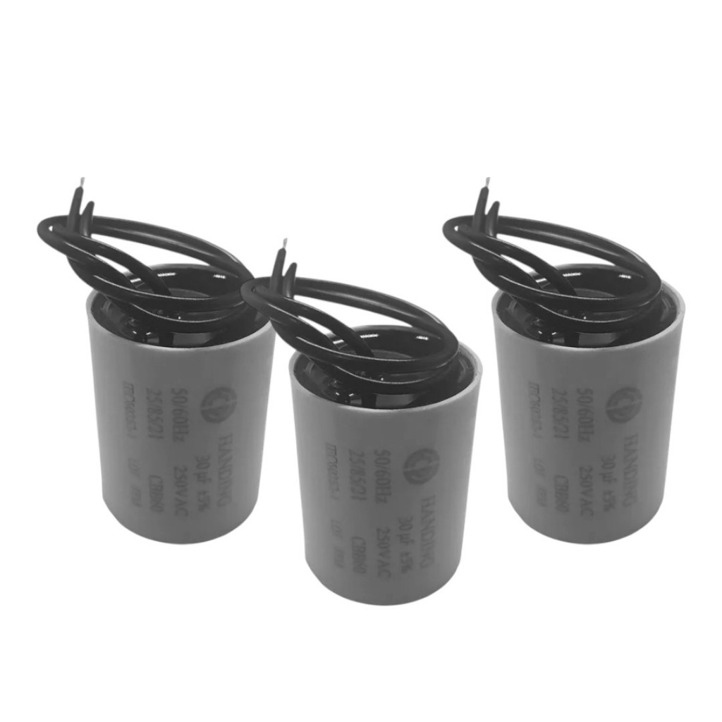 Capacitores De Partida 30uf 250vac 1431 50/60hz | Shopee Brasil