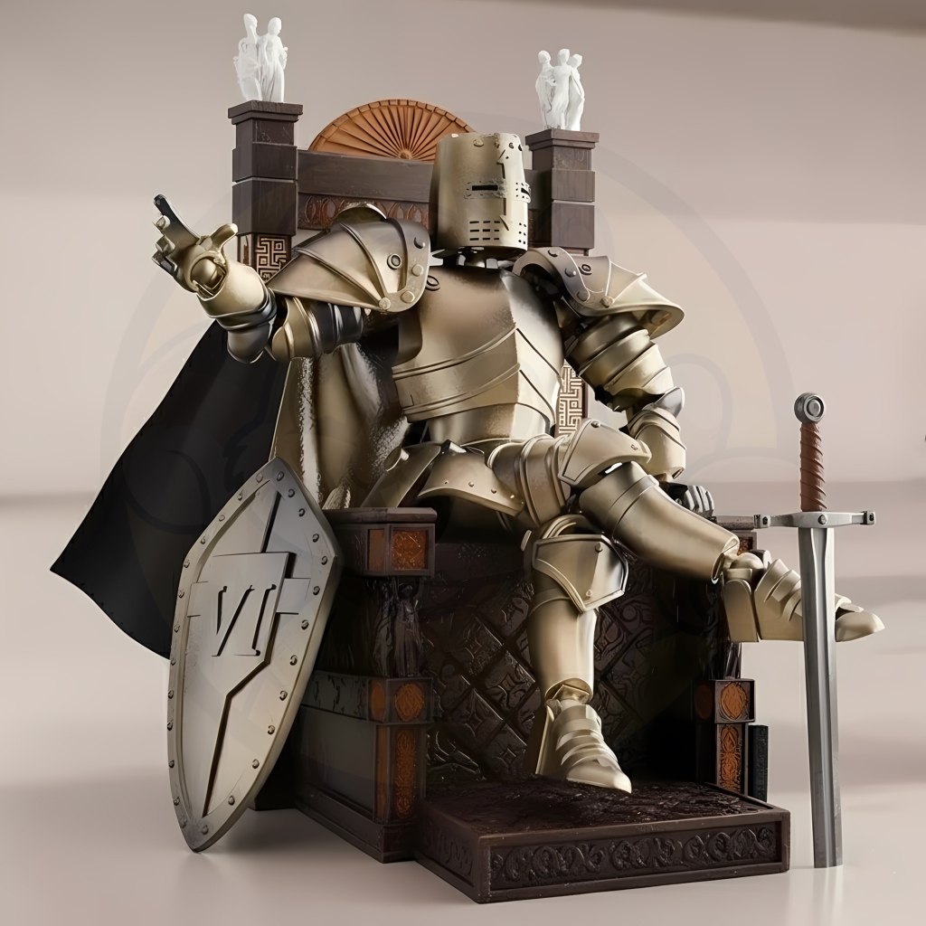 Dummy Cavaleiro Medieval - Boneco 100% Articulado com Acessórios para ...