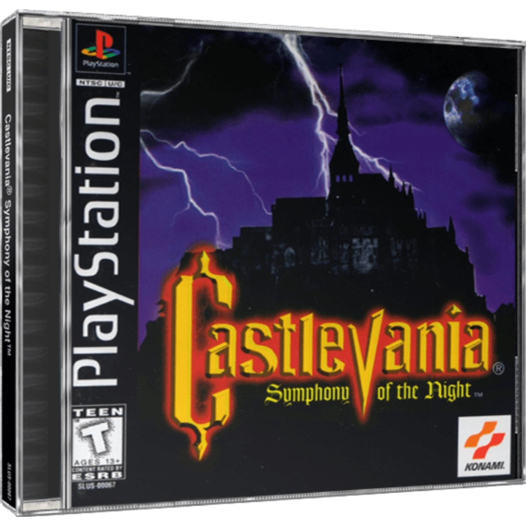 Castlevania Symphony of The Night - PS1 | Shopee Brasil