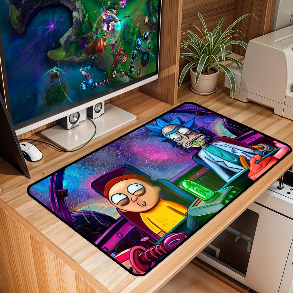 Mouse Pad Grande Gamer Premium Antiderrapante Diversos Tamanhos Tema ...