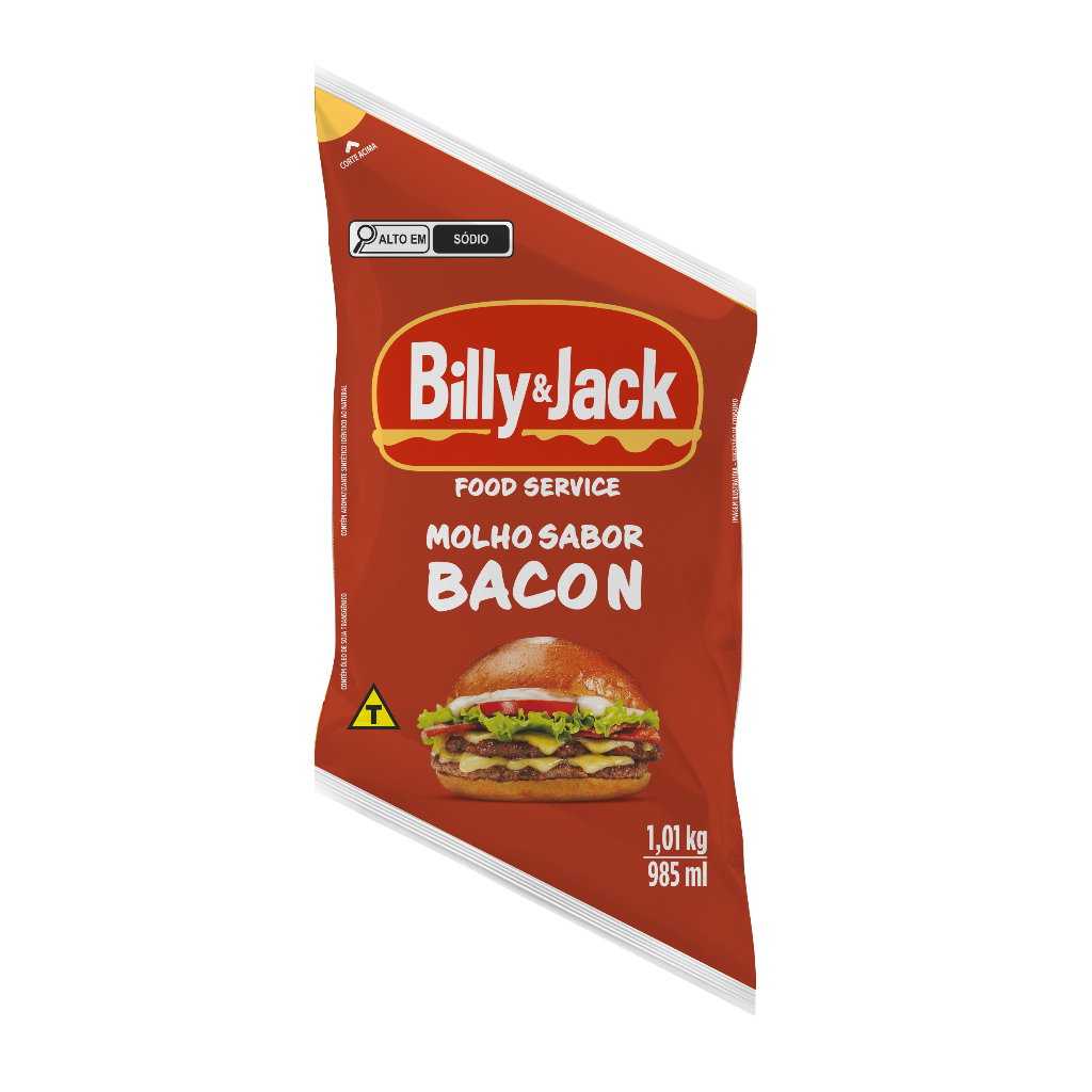 Molho Billy & Jack Bacon 1kg | Shopee Brasil