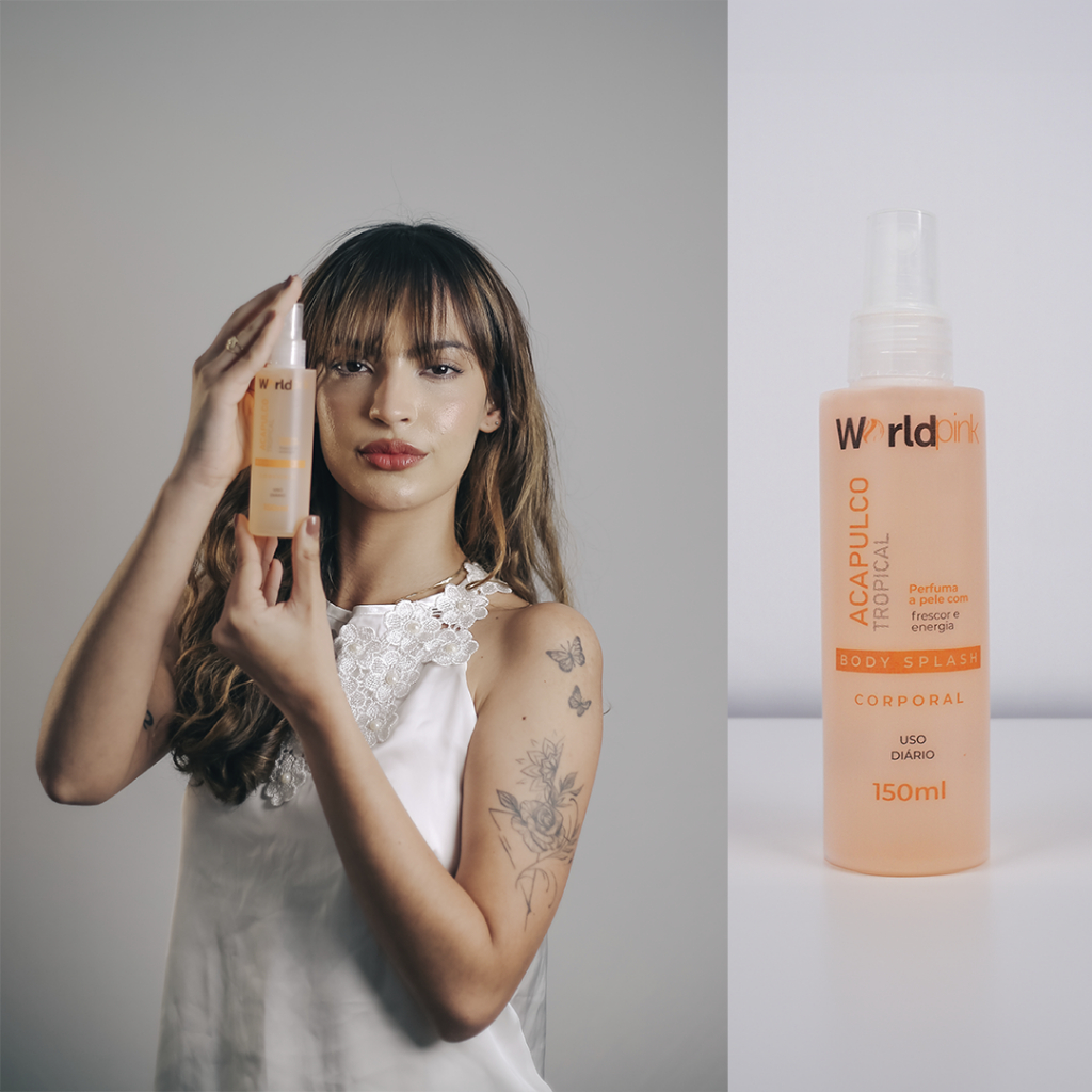 Body Splash Acapulco Tropical World Pink - Perfume Suave, Leve e ...