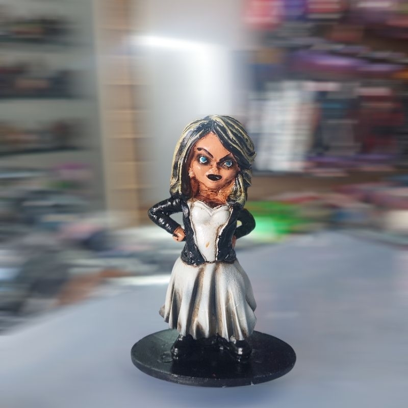 Boneco em Resina Terror Tiffany Valentine/ Filme Chucky | Shopee Brasil