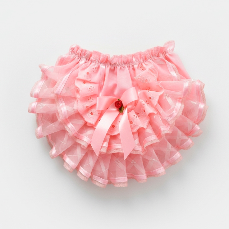 Kit 5 Calcinhas Infantil Mine Lingerie com Babado – Moda Íntima em ...