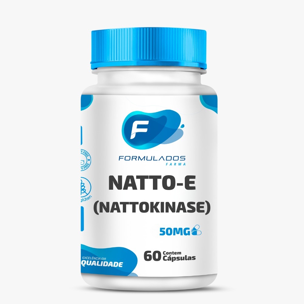 NATTO-E (NATTOKINASE) 50MG 60 CÁPSULAS | Shopee Brasil