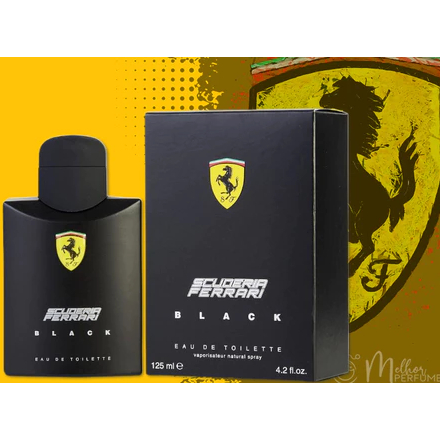Perfume Ferrari Black Edt Masculino 125ML | Shopee Brasil
