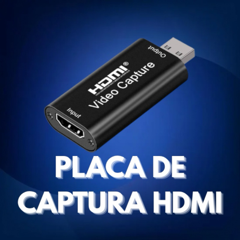 Mini Capture Card HDMI – Placa de Captura Full HD 1080p Plug & Play ...