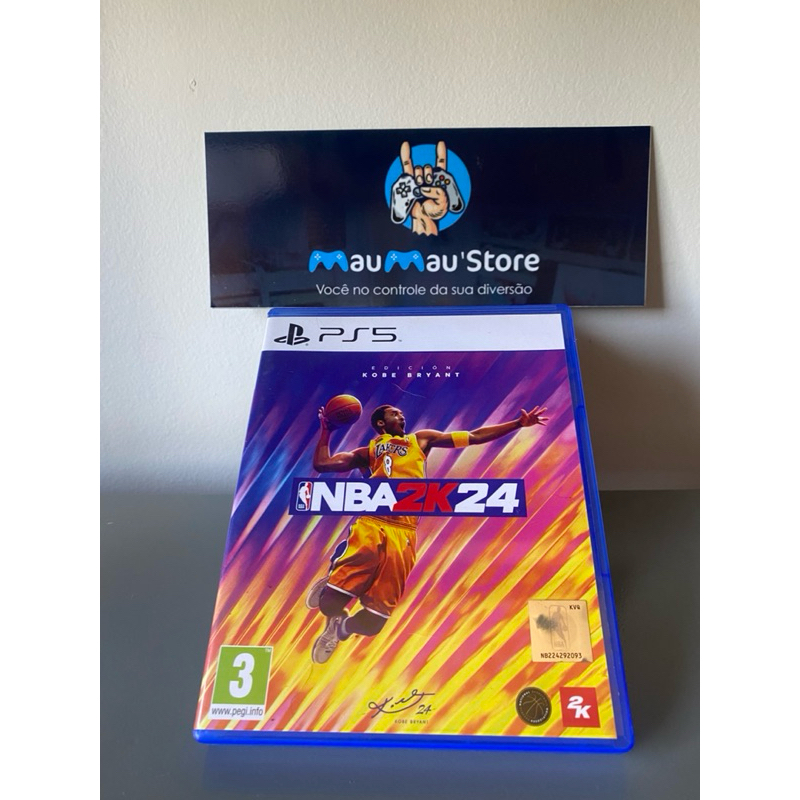 NBA 2K24 PS5 - Original Usado Mídia Física Jogos de Esportes Basquete ...