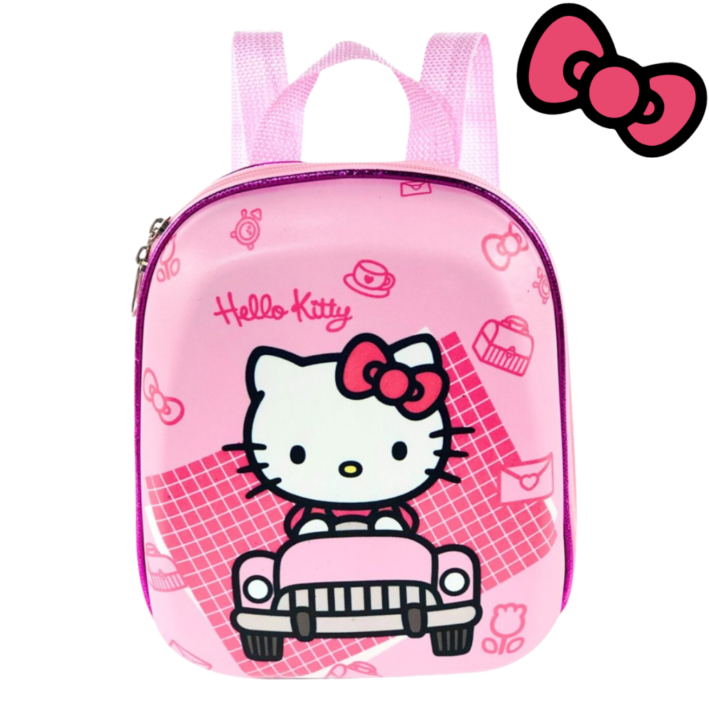 Mochila Infantil Hello Kitty MAX TOY | Shopee Brasil