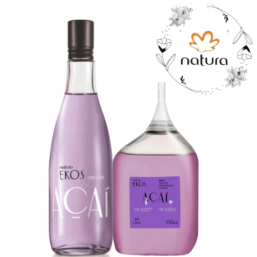 Natura Ekos Frescor Açaí 150ml (ORIGINAL E LACRADO) | Shopee Brasil